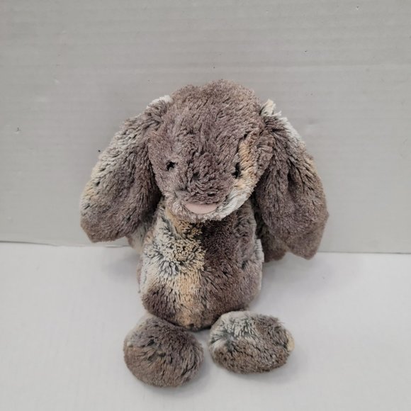 Jellycat | Toys | Jellycat Bashful Multi Gray Baby Rabbit Bunny Lovey ...